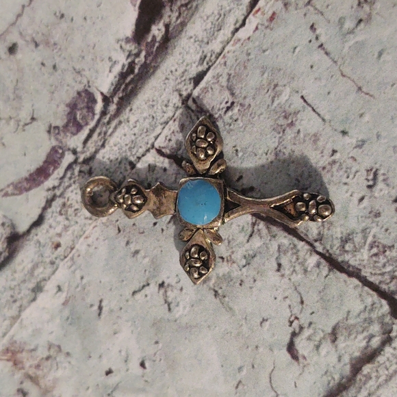 INDIA | Jewelry | Authentic Vintage India Stamped Cross | Poshmark